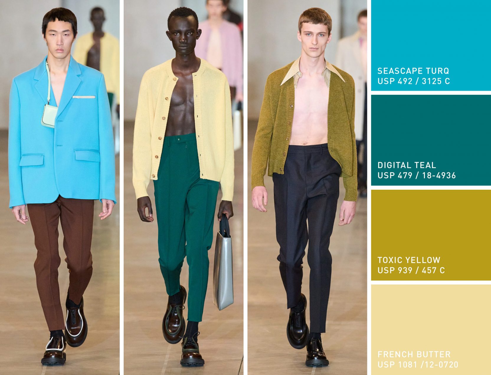 A/W 23/24 MENS CATWALKS: PRADA COLOUR POP | USP Edit