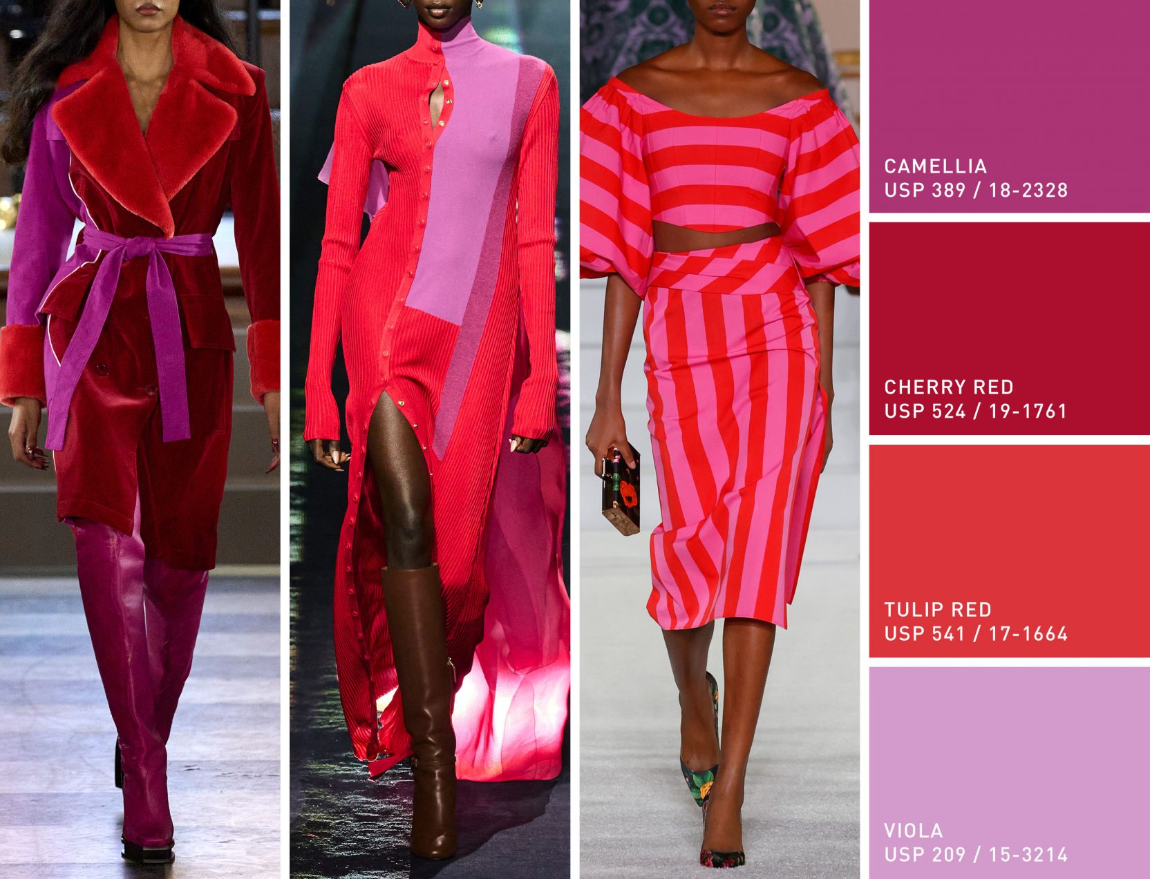 A/W 23/24 WOMENS CATWALKS: COLOUR CLASH | USP Edit